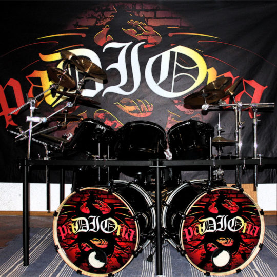 Custom Band Banners, Scrims & Backdrop Photos • Vintage Logos