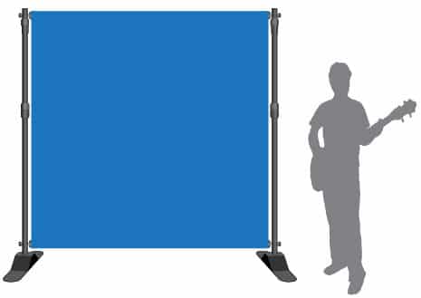 Stage Scrims - Freestanding Displays for Bands • Vintage Logos