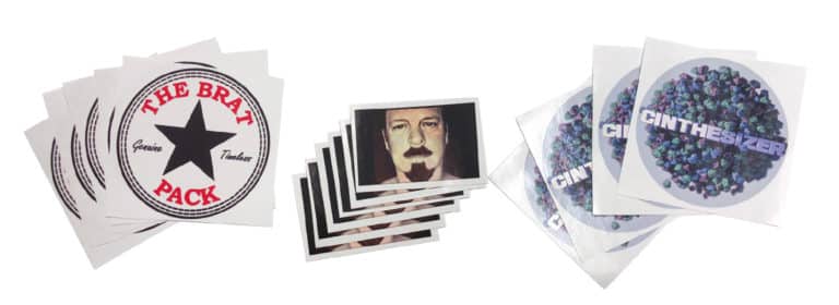 Band Stickers - Vinyl Printed Stickers and Logos • Vintage Logos