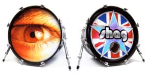 Custom Bass Drum Heads | Vintage Logos