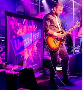 Stage Scrims - Freestanding Displays for Bands • Vintage Logos